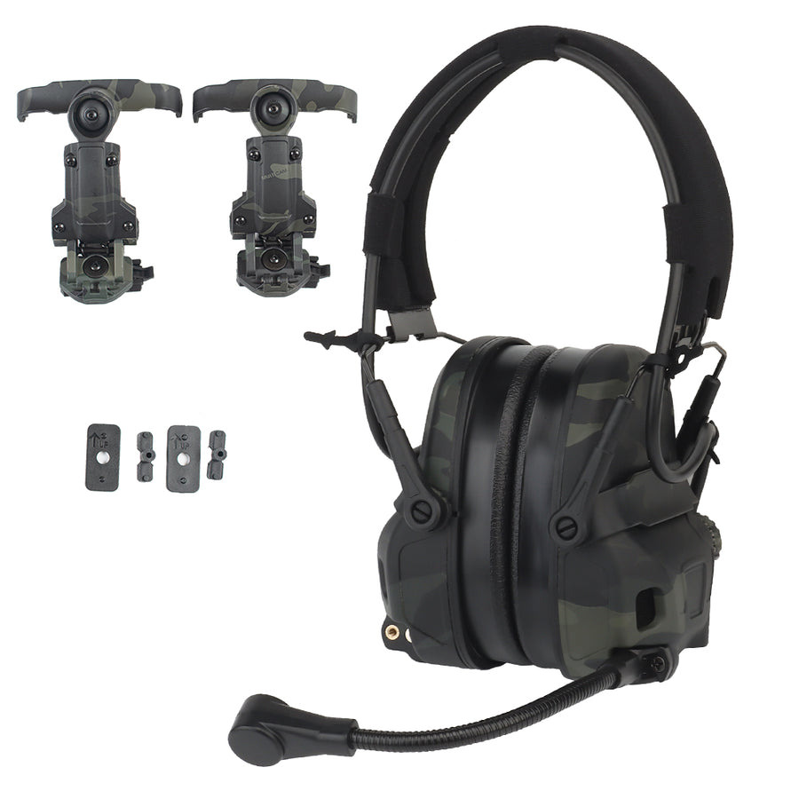 Gen6 Tactical Headset – NRR 31dB Noise Reduction, Helmet-Compatible for ...