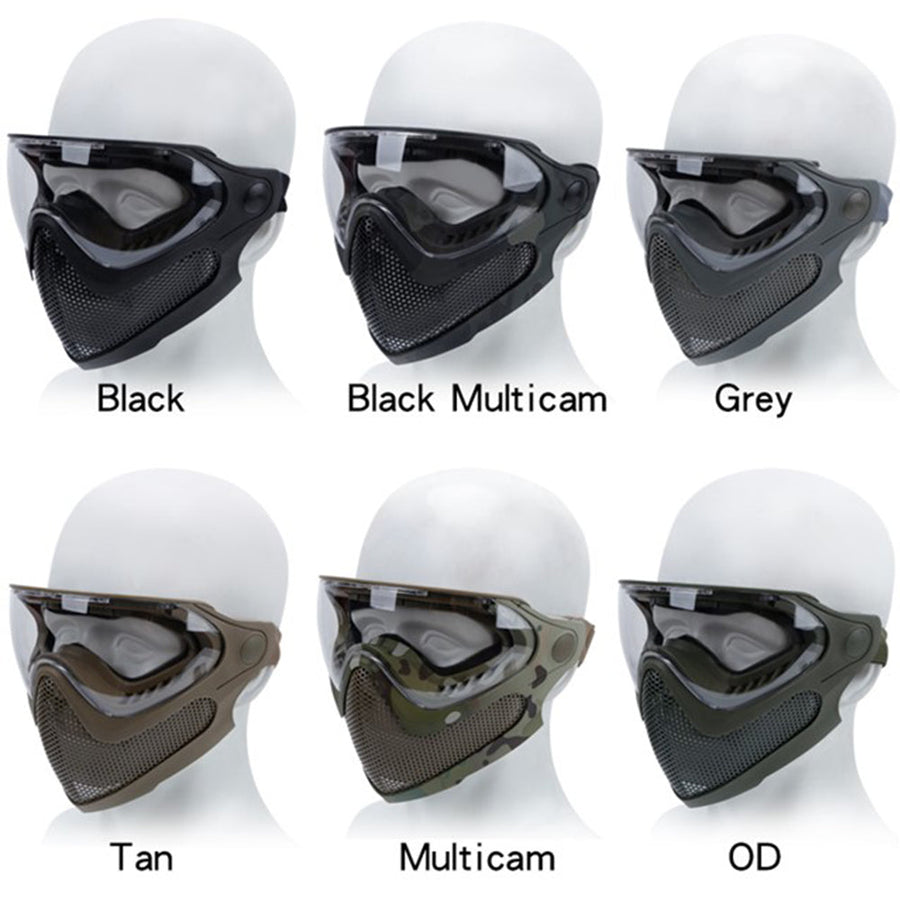 Tactical Pilot Mask (Steel mesh version) | STRIKETACT