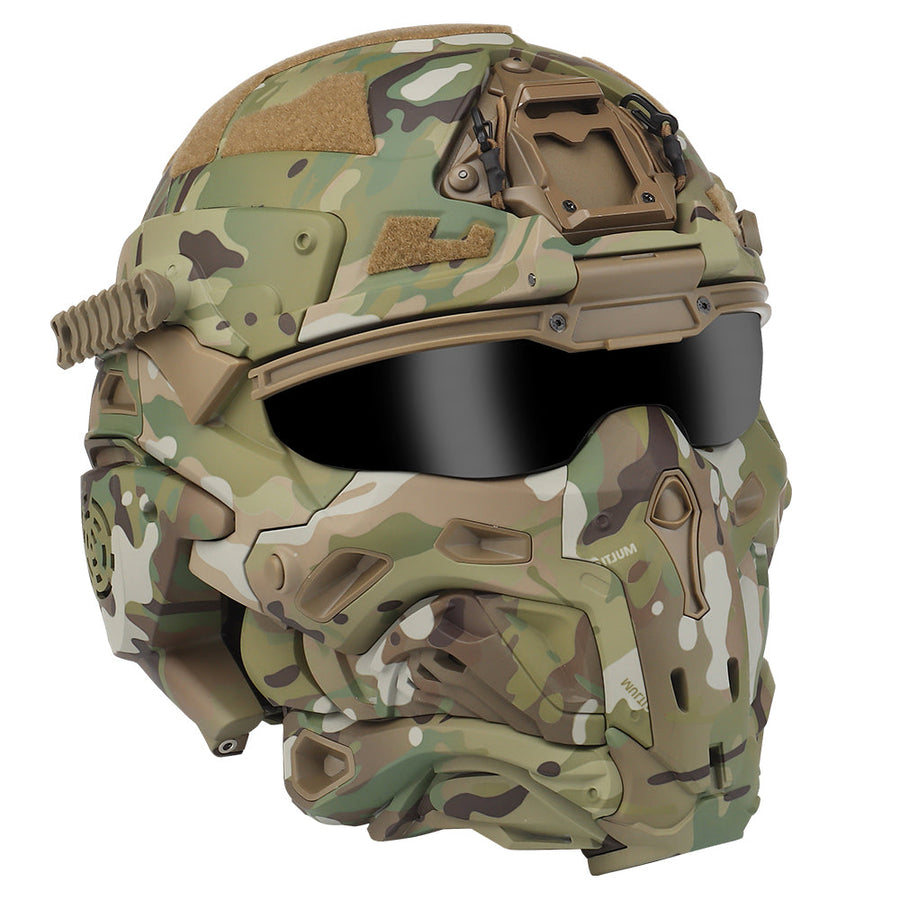 Tactical Assault Helmet - ABS/Nylon Military-Grade for Airsoft ...
