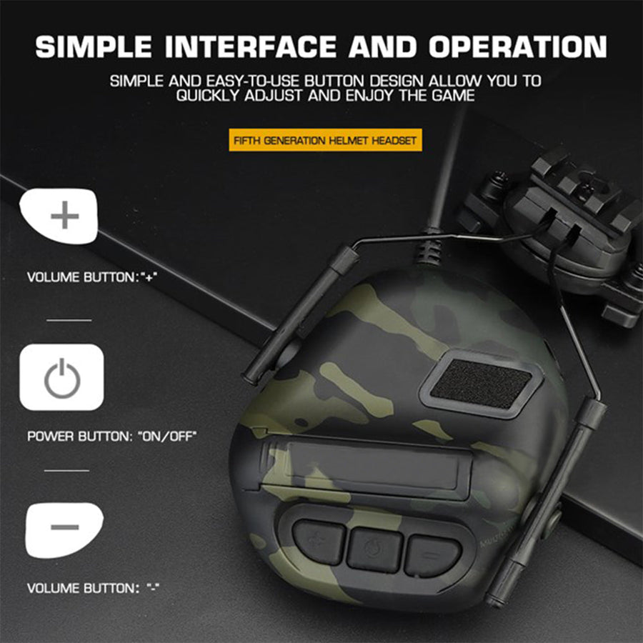 5th Generation Headset(With Helmet Version) | STRIKETACT