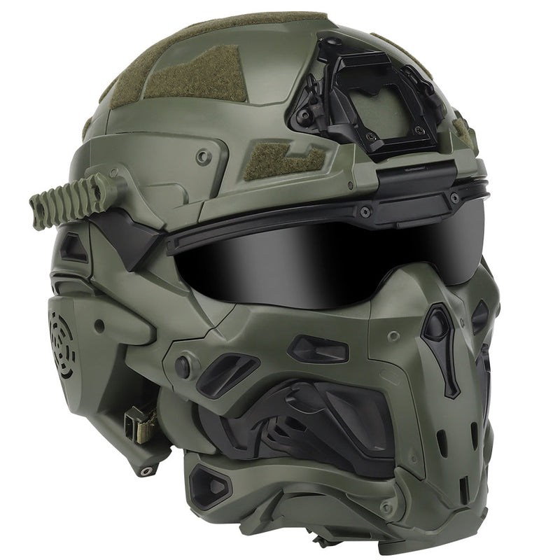 Tactical Assault Helmet - ABS/Nylon Military-Grade for Airsoft ...