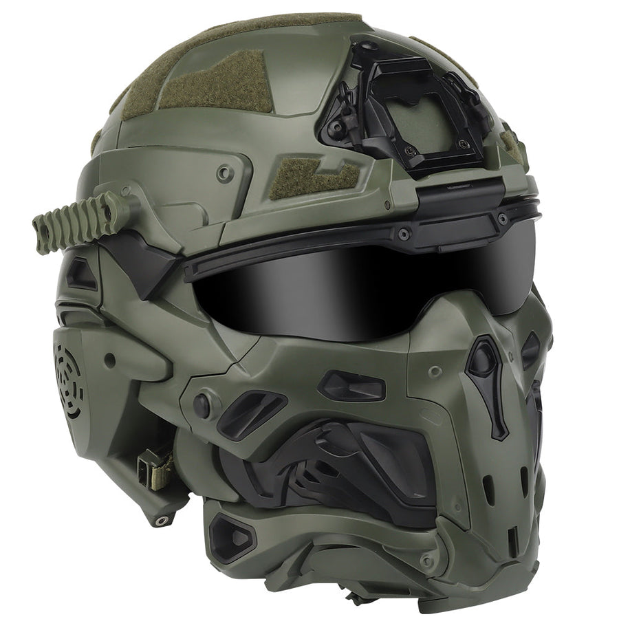 Tactical Assault Helmet - ABS/Nylon Military-Grade for Airsoft ...